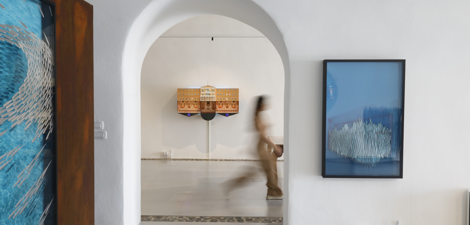 "Confession" by Yorgos Kypris in Santorini