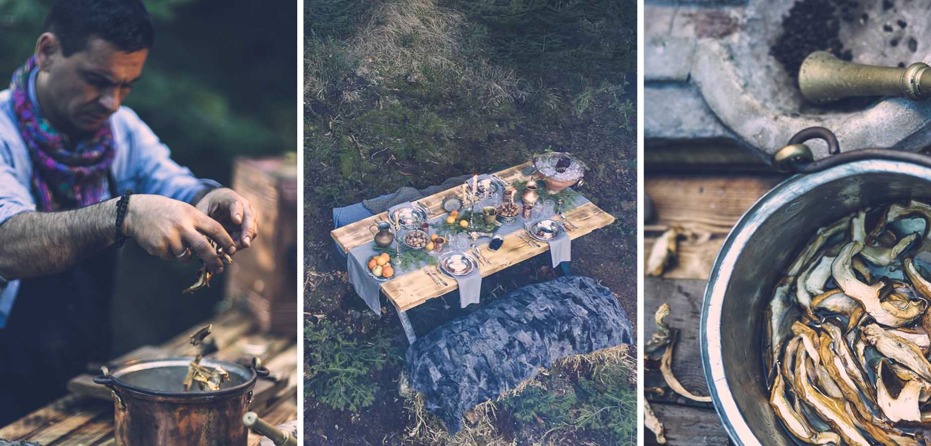 A nomadic culinary journey with "Nomade et Sauvage", deep in the Greek ...